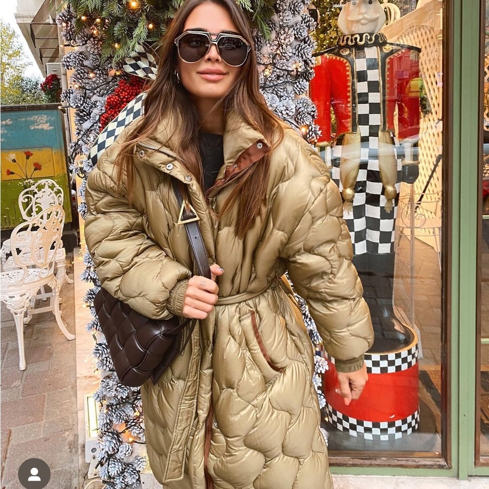 Mango Oversized Puffer Coat - Gem